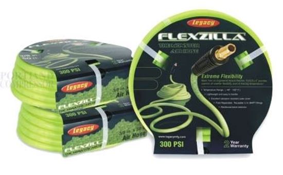 Legacy Flexzilla Air Compressor Hose Assembly 1/2" x 50' - HFZ1250YW3